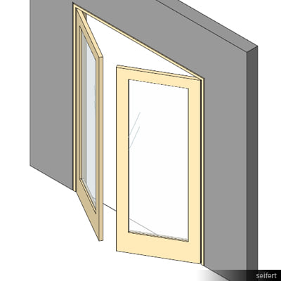 Building Revit Family Door Swing Double