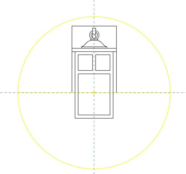 Building Revit Family sconce wall outdoor