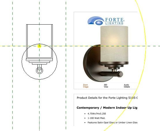 Building Revit Family Light Sconce Lighting
