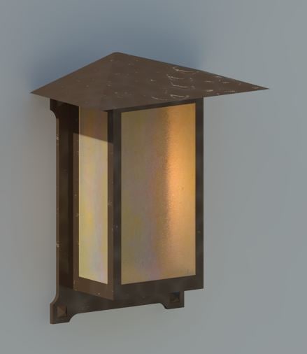 Building Revit Family sconce outdoor craftsman