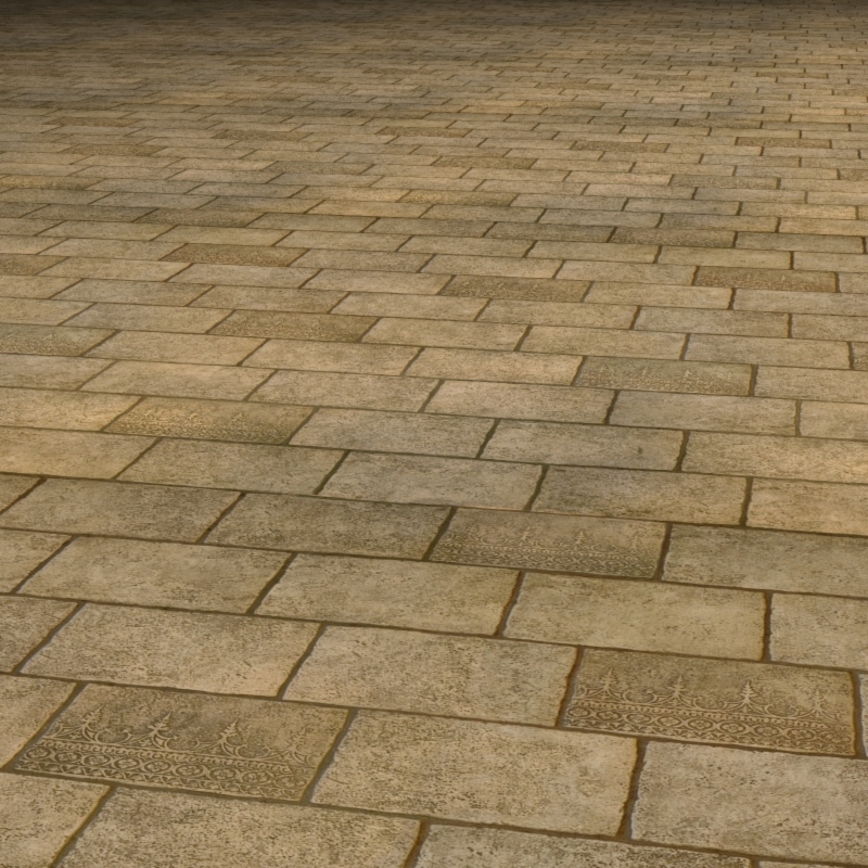 Texture JPEG castle Tile slab