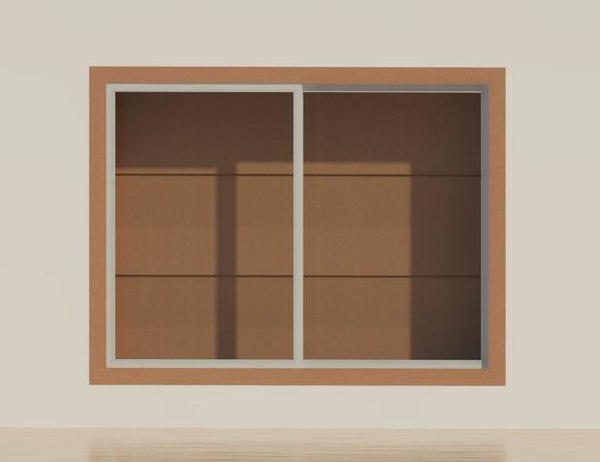 Building Revit Family Case Recessed Case