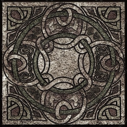 Texture JPEG celtic tile stone