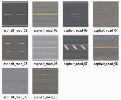 Texture Targa asphalt road large