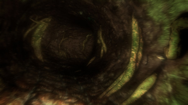 Stock tunnel path cave