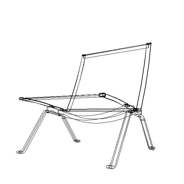 Building Revit Family chair wicker poul