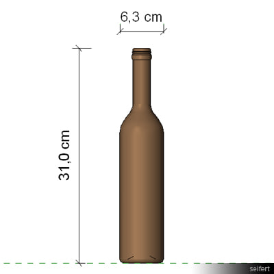 Building Revit Family Bottle Spirits Wine