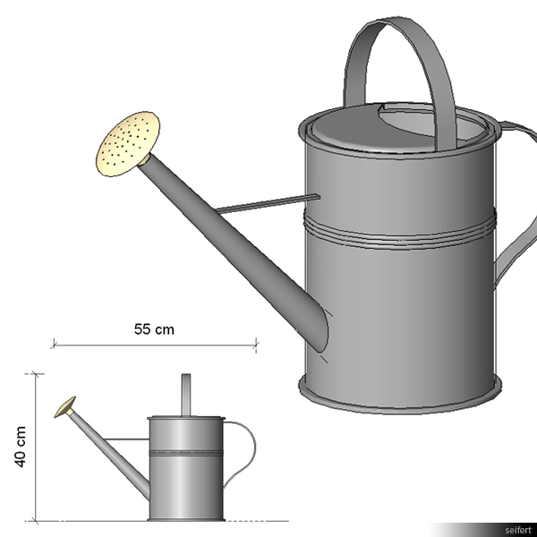 Building Revit Family Can Water Watering
