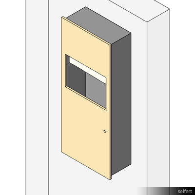 Building Revit Family Waste Bin Towel