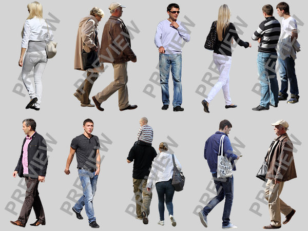 Texture Photoshop people collection casual