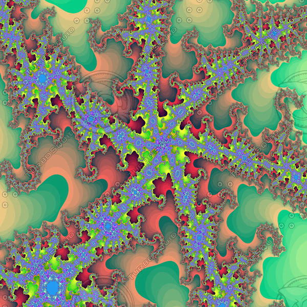 Texture JPEG crazy mandelbrot set