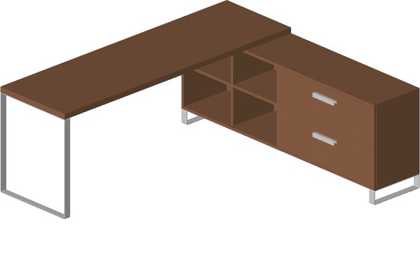 Building Revit Family desk Furniture rfa