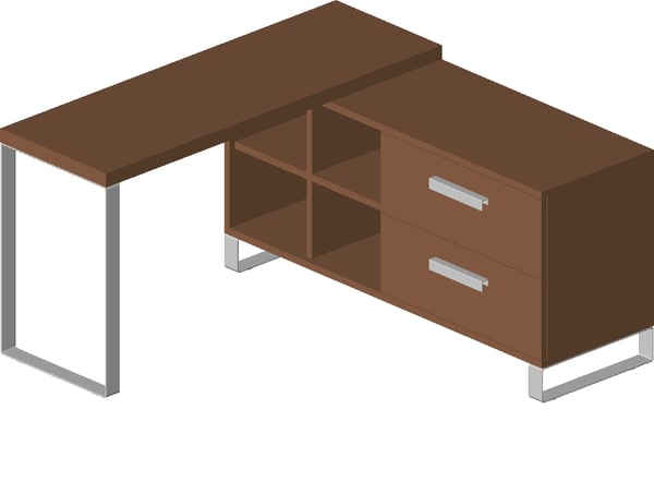 Building Revit Family desk Furniture rfa