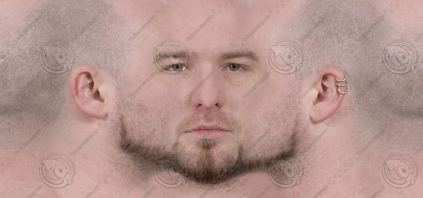 Texture JPEG face texture bald
