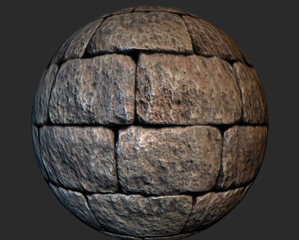 Texture Windows Bitmap Stone Wall Material