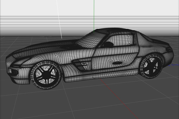 Texture JPEG MERCEDES SLS AMG