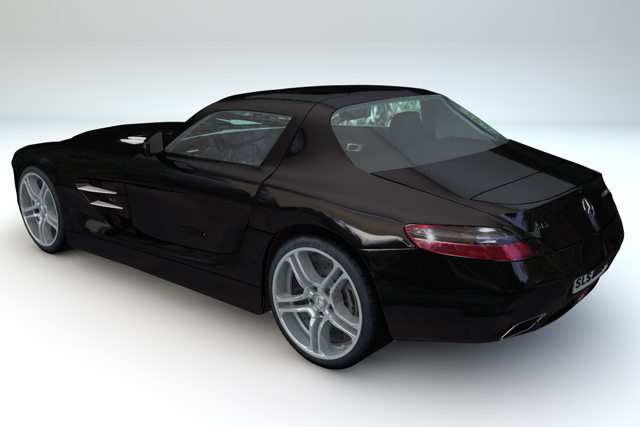 Texture JPEG MERCEDES SLS AMG