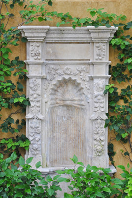 Stock JPEG architectural niche sculpture