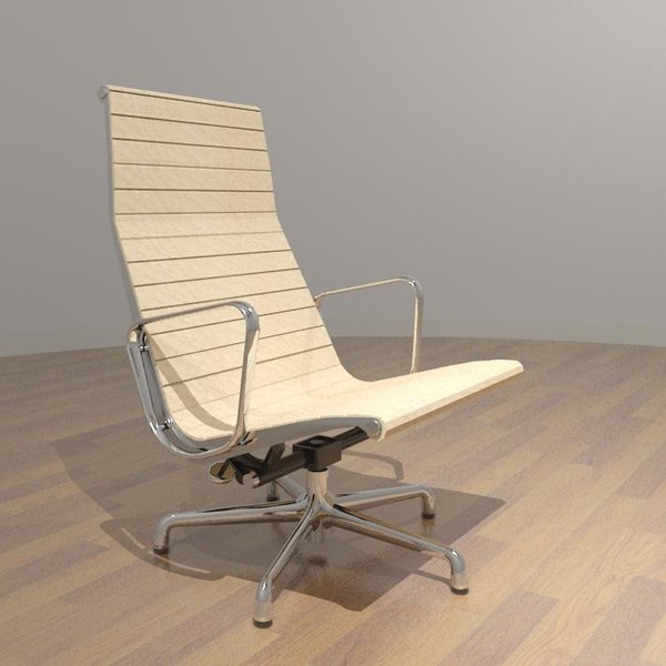 Building Revit Family chair aluminum Eames