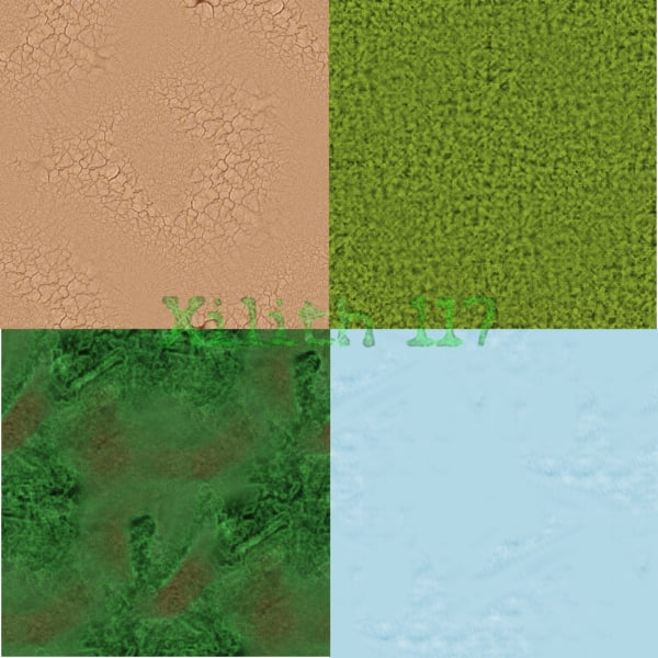 Texture PNG pack pac ground