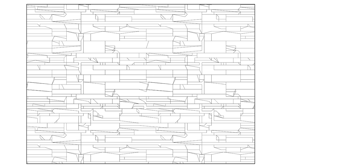Building Pattern natural stone cladding
