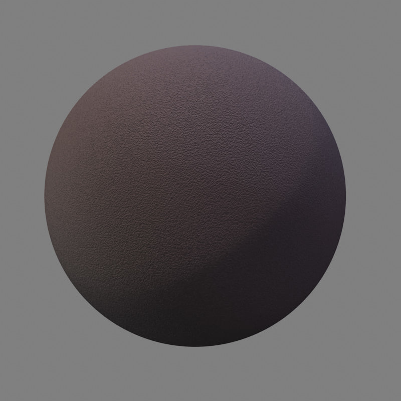 Materials Maya foam rubber maya