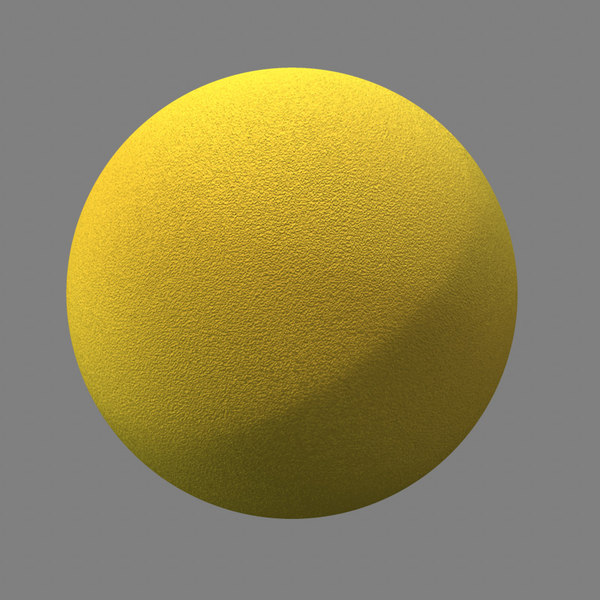 Materials Maya foam rubber maya