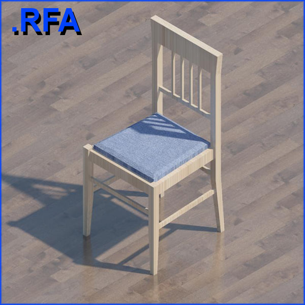 Building Revit Family booth dining banquette