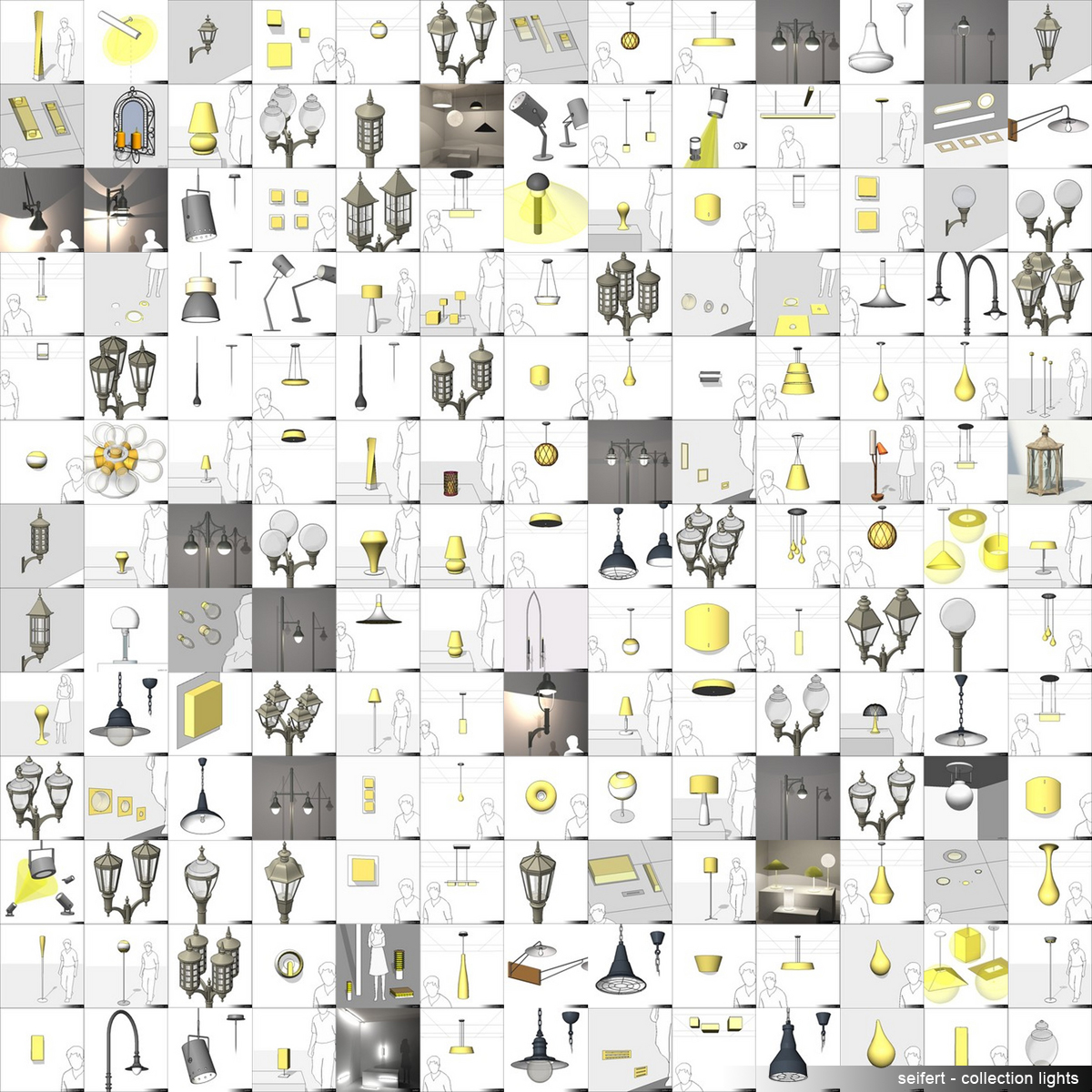 Building Revit Design light collection coll