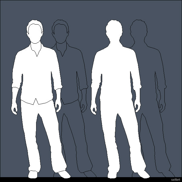 Building Revit Family 2D Male Entourage