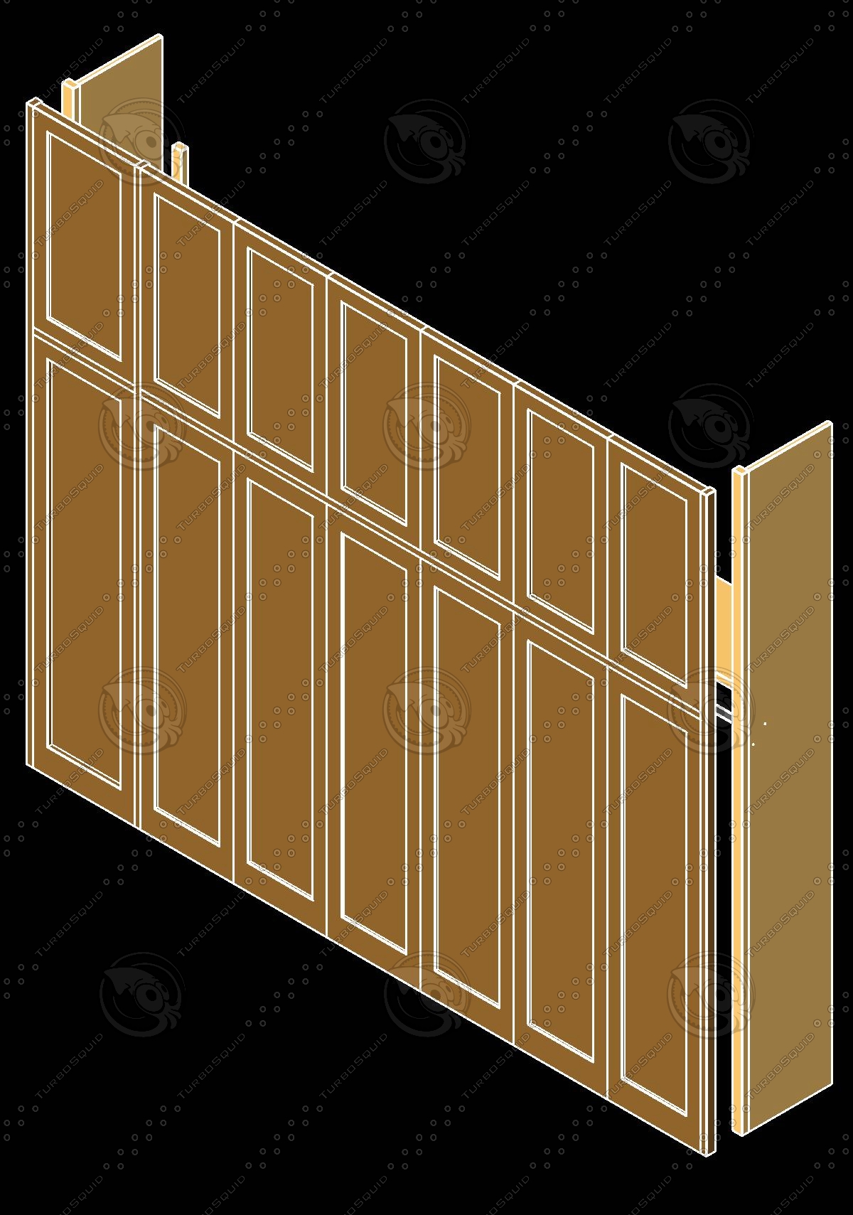Building Revit Family closet furniture shelf
