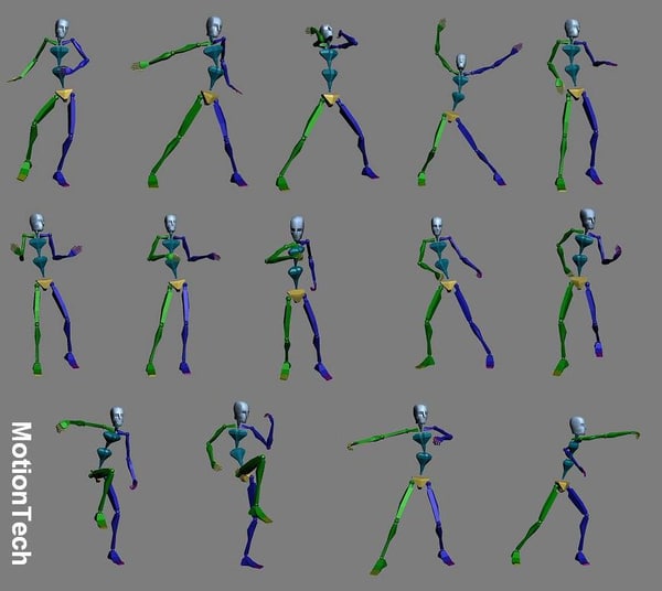 Motion Character Studio Biped dance loop dancing