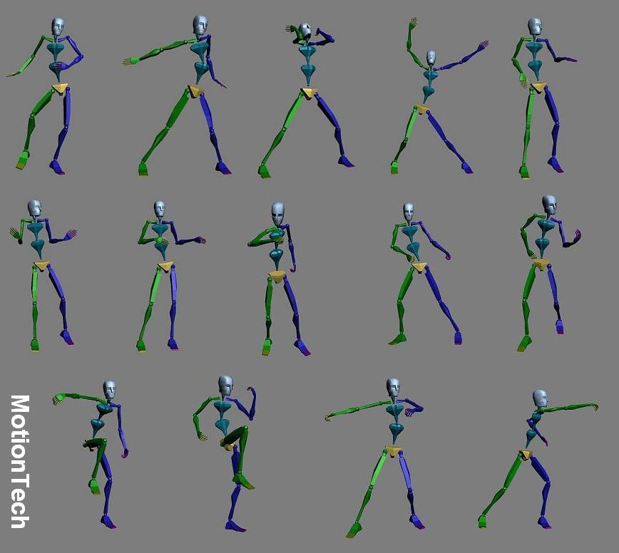 Motion Character Studio Biped dance loop dancing