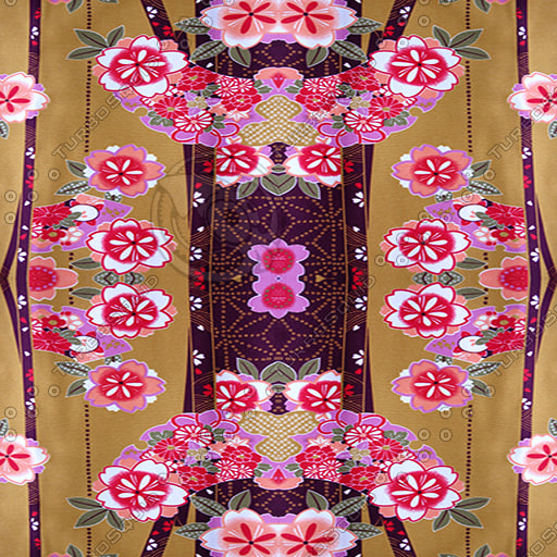 Texture JPEG Falln Kimono Fabric