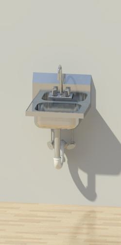 Building Revit Family Hand Sink Sink