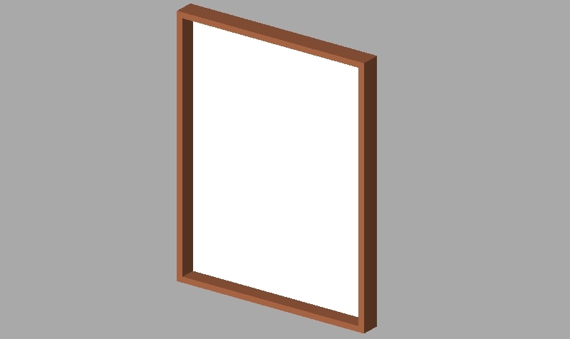 Building Revit Family mirror Furniture parametric