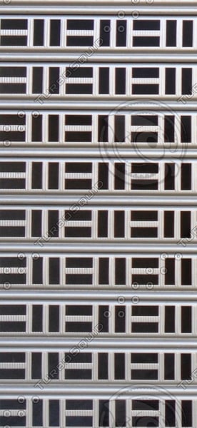 Texture JPEG pattern metal structure