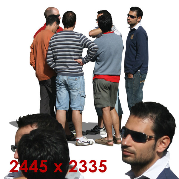 Texture Photoshop crowd collection people