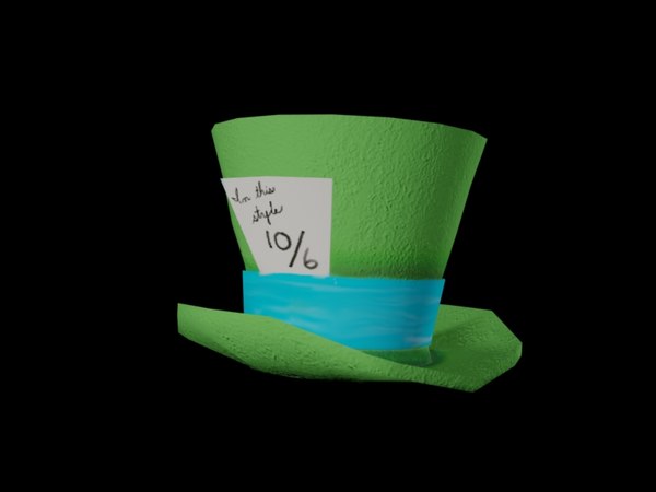 Texture Photoshop Mad Hatter Hat