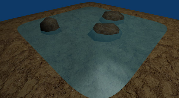 Texture JPEG water animation map