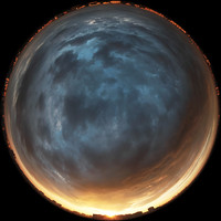 Texture hdr sun sunset