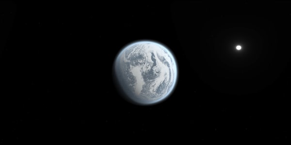 Texture TIFF 360 space planet