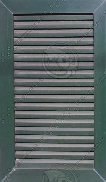 Texture JPEG window shutter louver