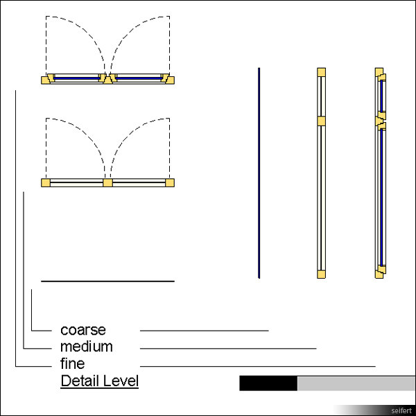 Building Revit Family Window Swing Double