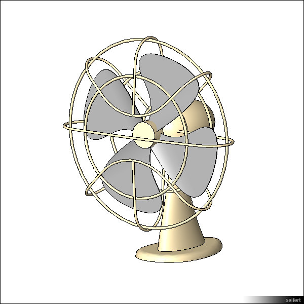 Building Revit Family fan table ventilation