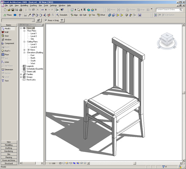 Lounge Chair Revit Components