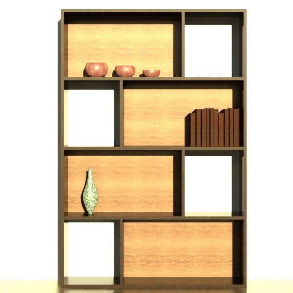 Building Revit Family bookcase book Furniture