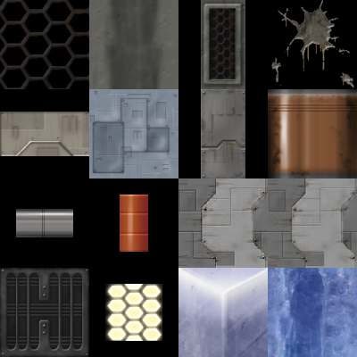 Texture Targa collection sci fi