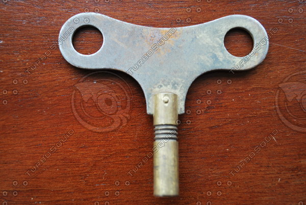 Stock JPEG clock winder key