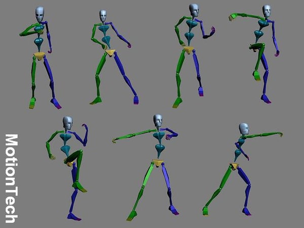Motion Character Studio Biped dance loop dancing
